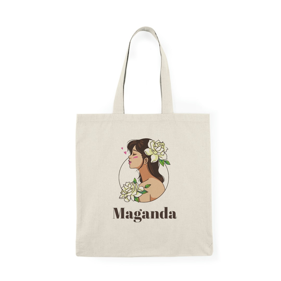 Maganda Filipina Beautiful Girl Custom Natural Tote Bag - Etsy