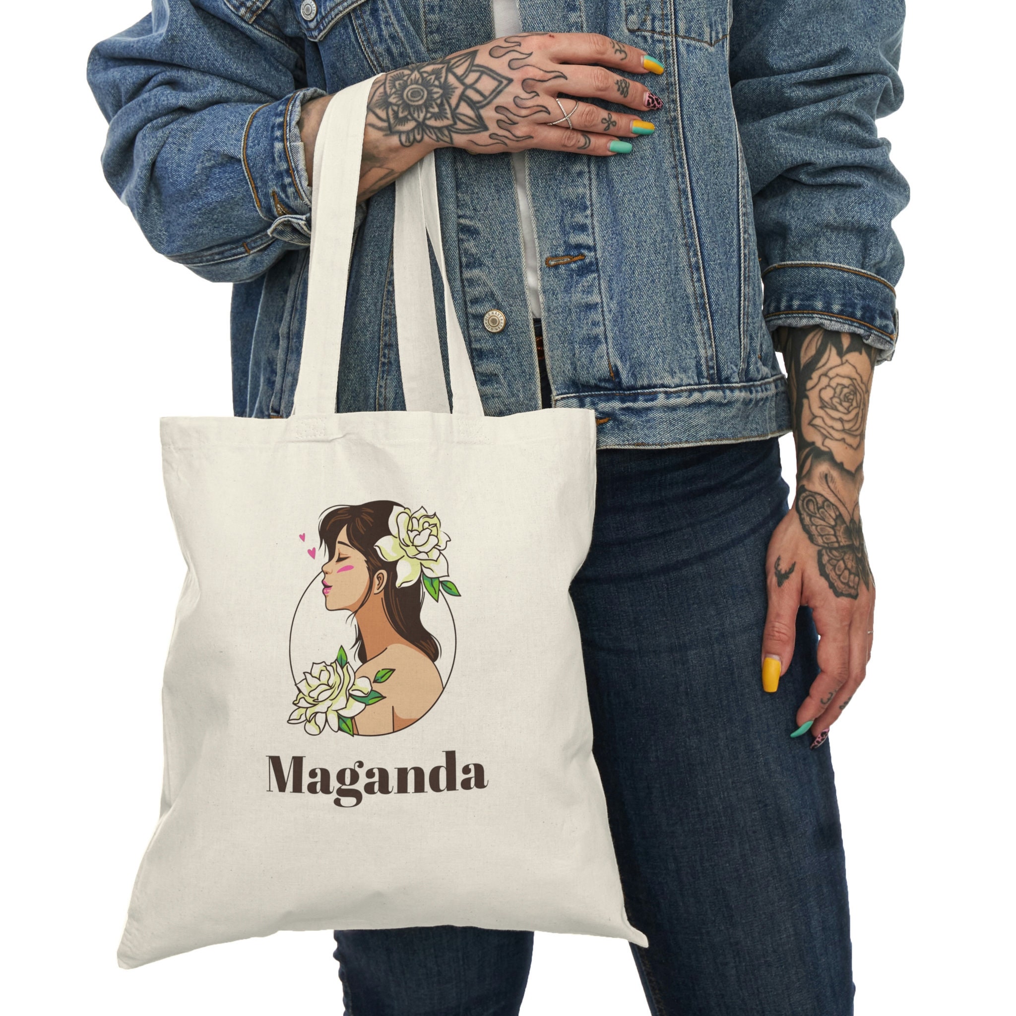 Maganda Filipina Beautiful Girl Custom Natural Tote Bag - Etsy