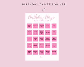 My Favourite Memory With the Birthday Girl Games Printable Birthday ...