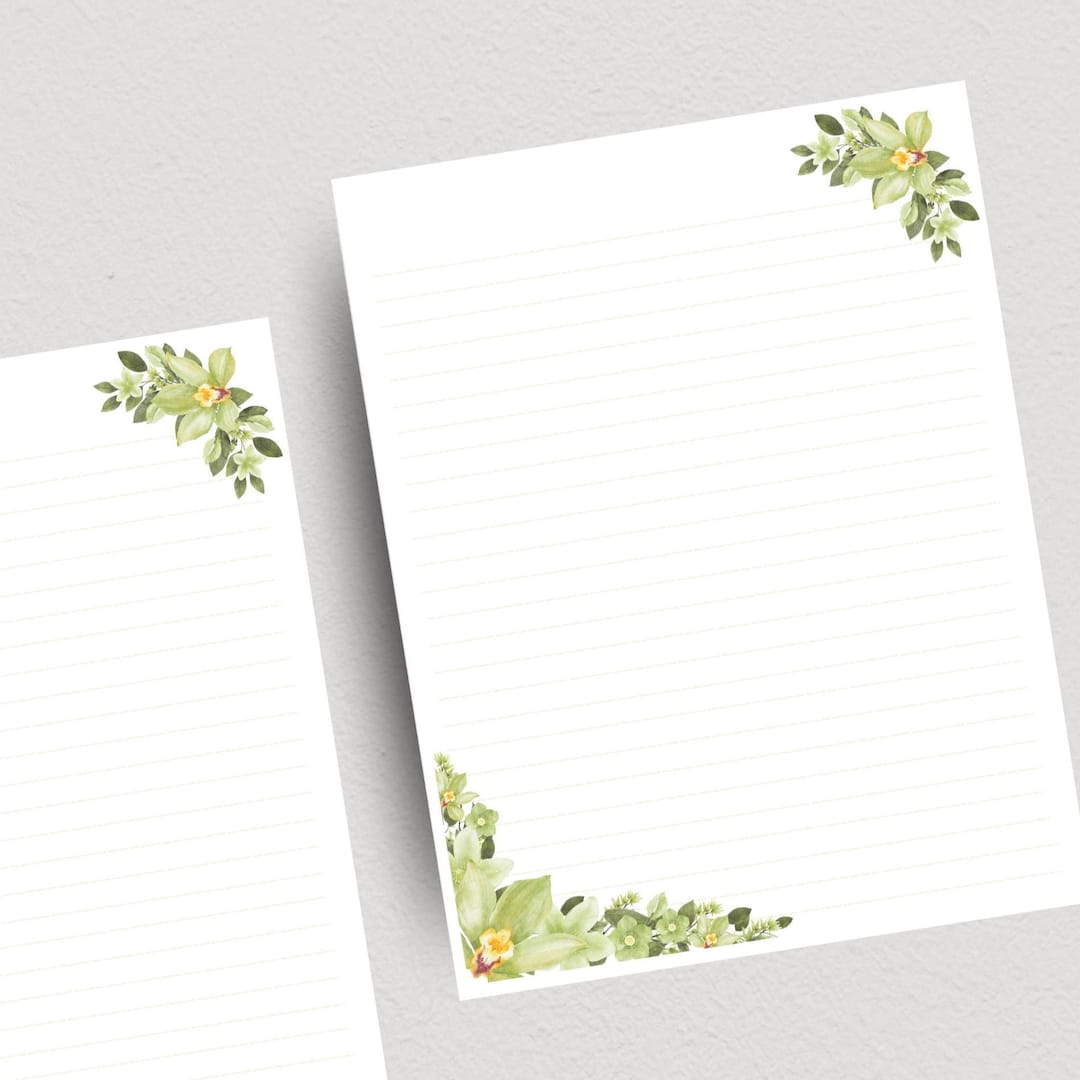4 JW Stationery Printable | Letter Writing Paper for Encouragement and ...