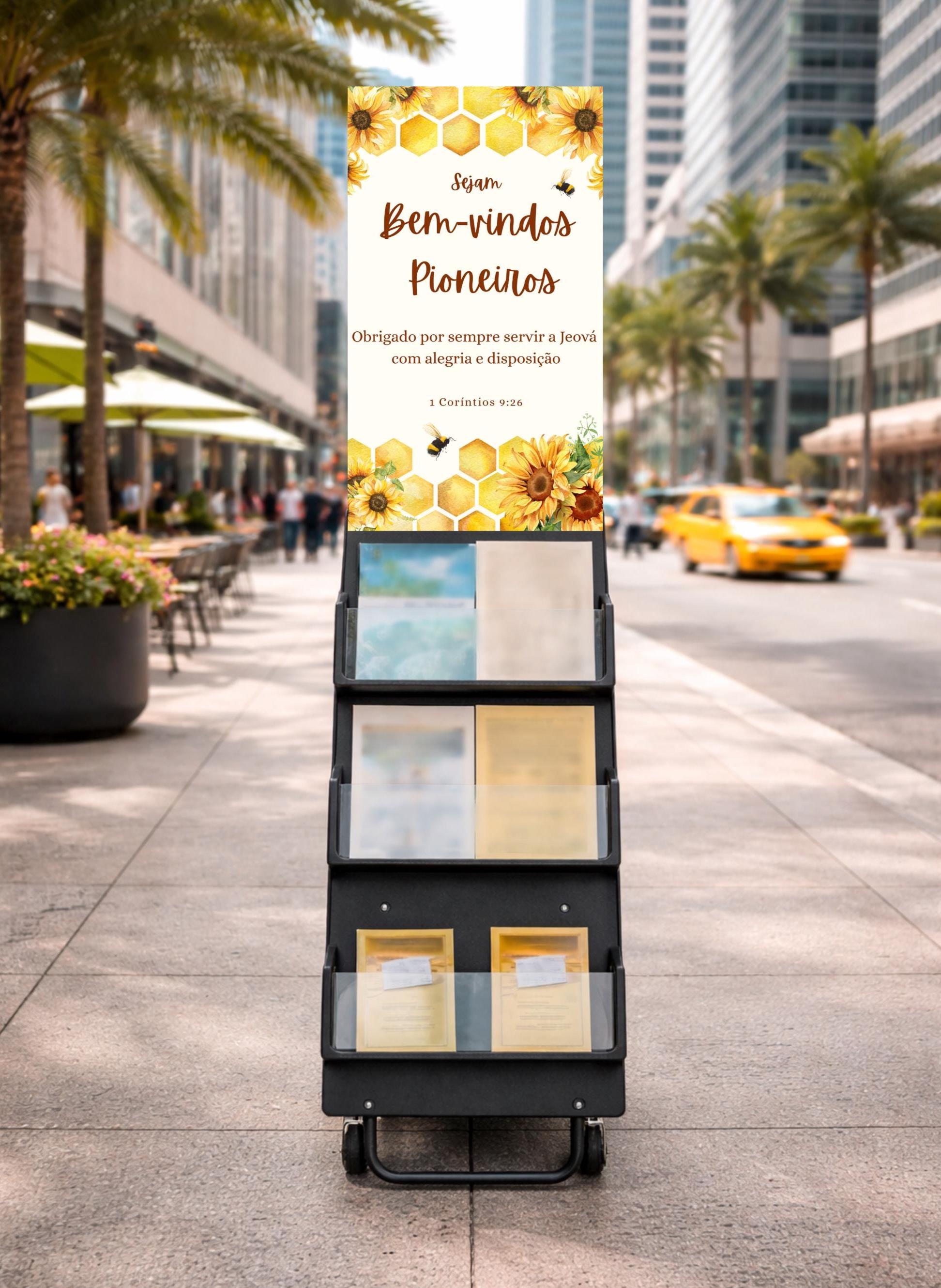 JW Witnessing Cart Poster: Bee Theme - Etsy