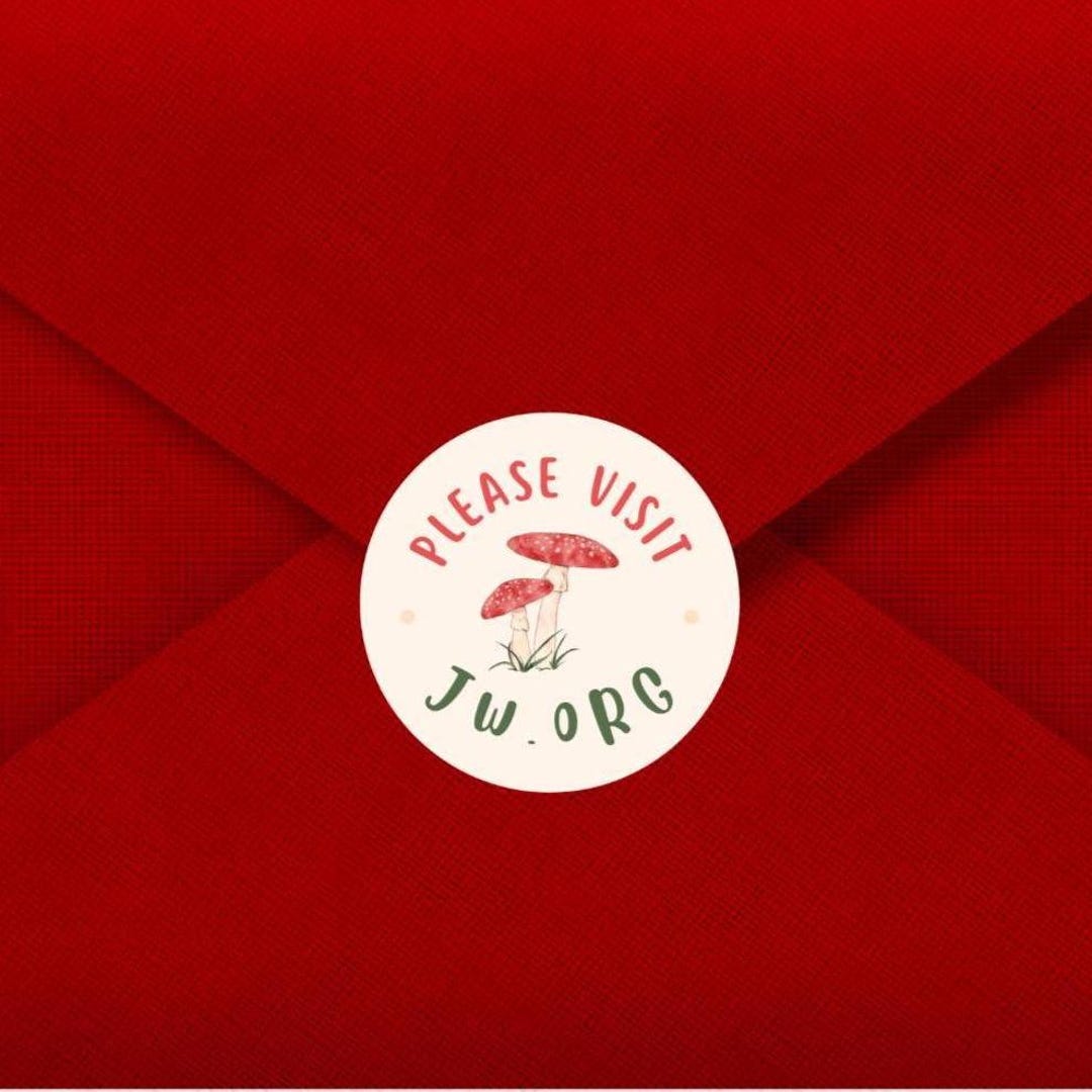 JW PRINTABLE STICKER | Please Visit Jw.org - Etsy