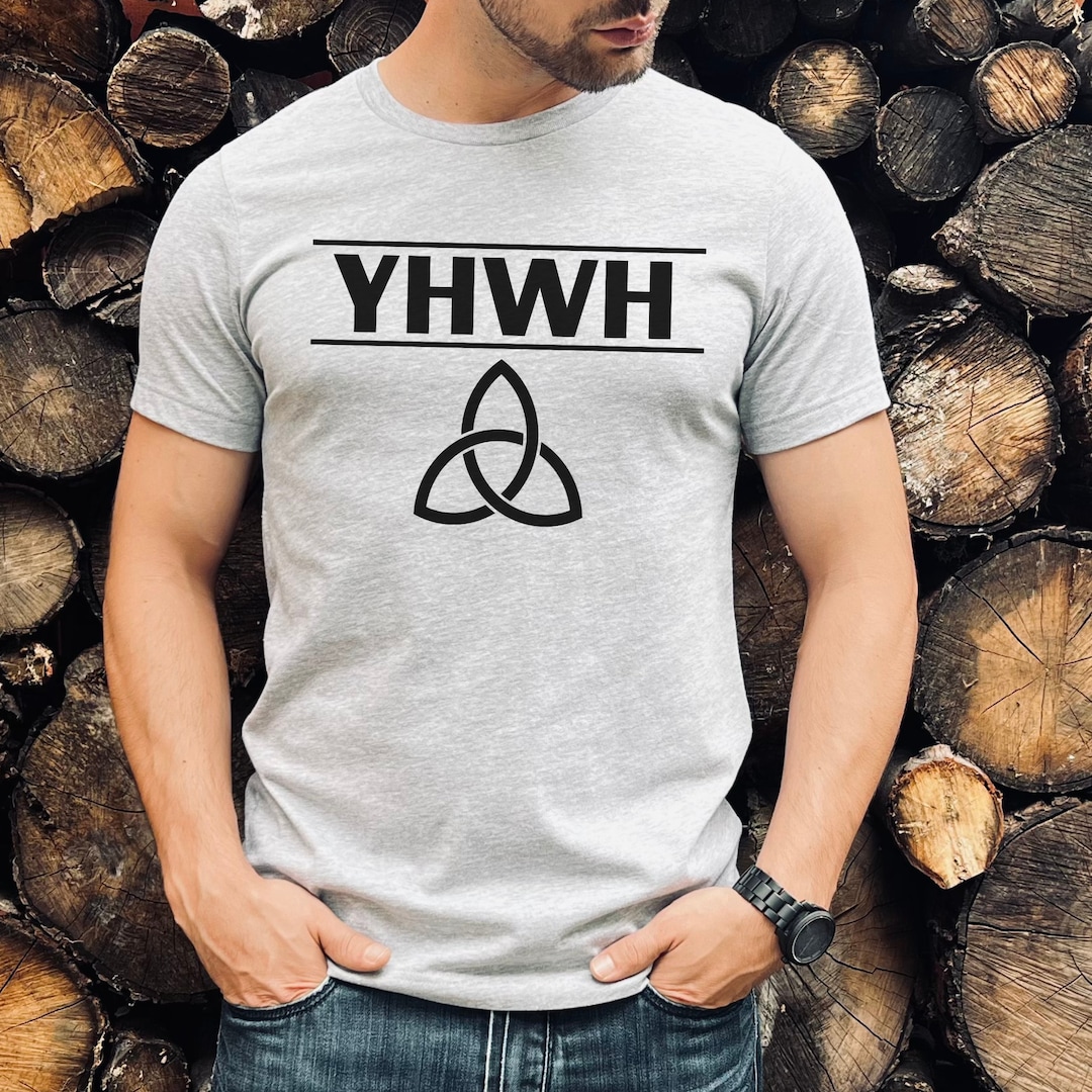 Yahweh T-shirt Christian Gift Trinity Yahweh Tshirt Theology Hebrew T ...
