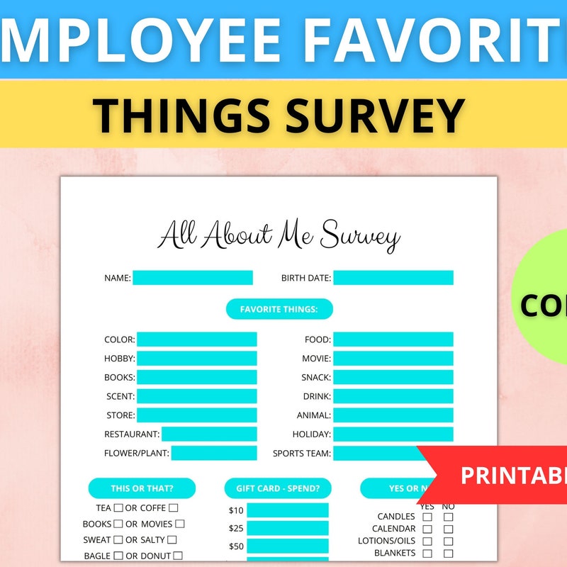 Employee Favorites List - Etsy