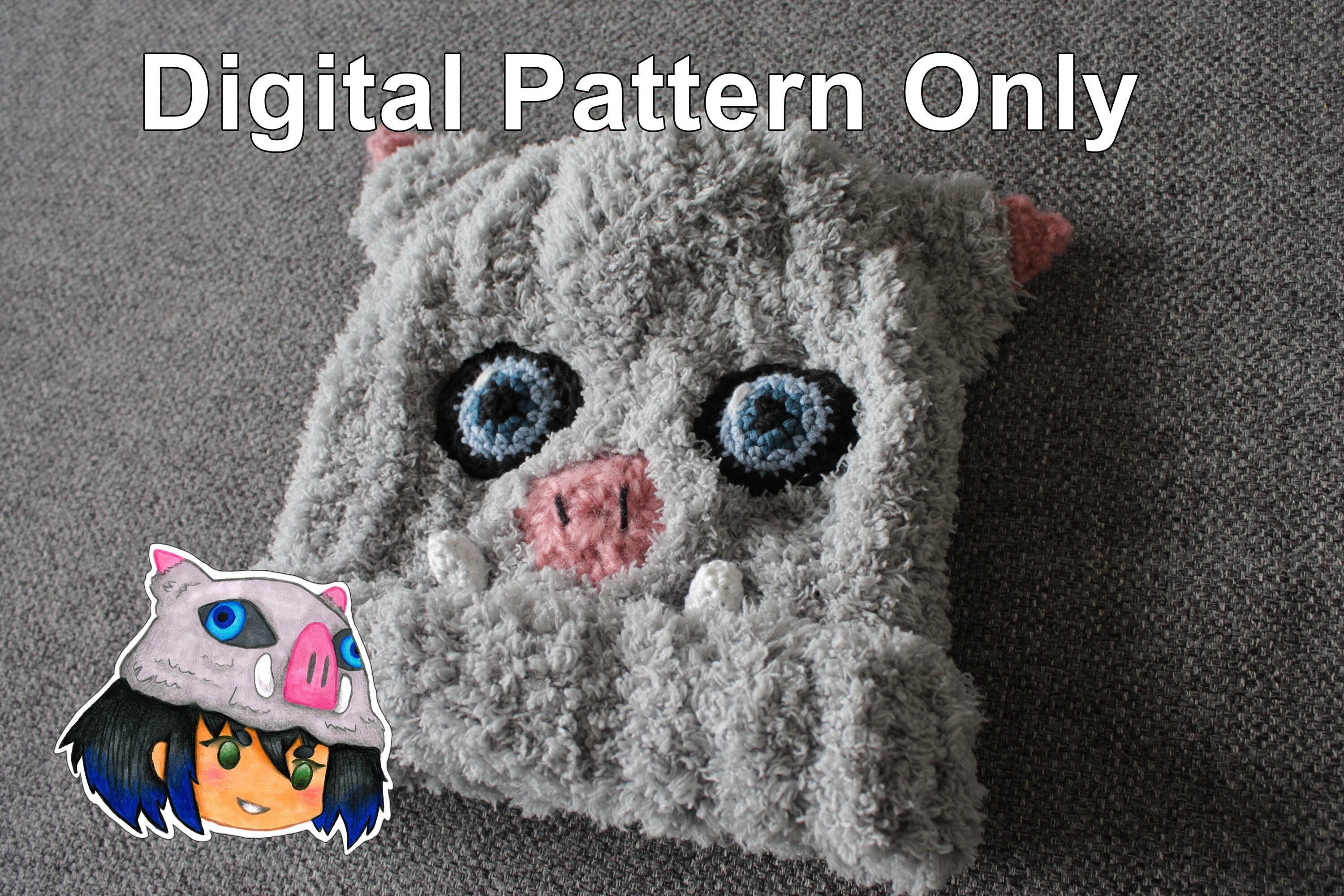 Boar Boy Beanie DIGITAL CROCHET PATTERN - Etsy