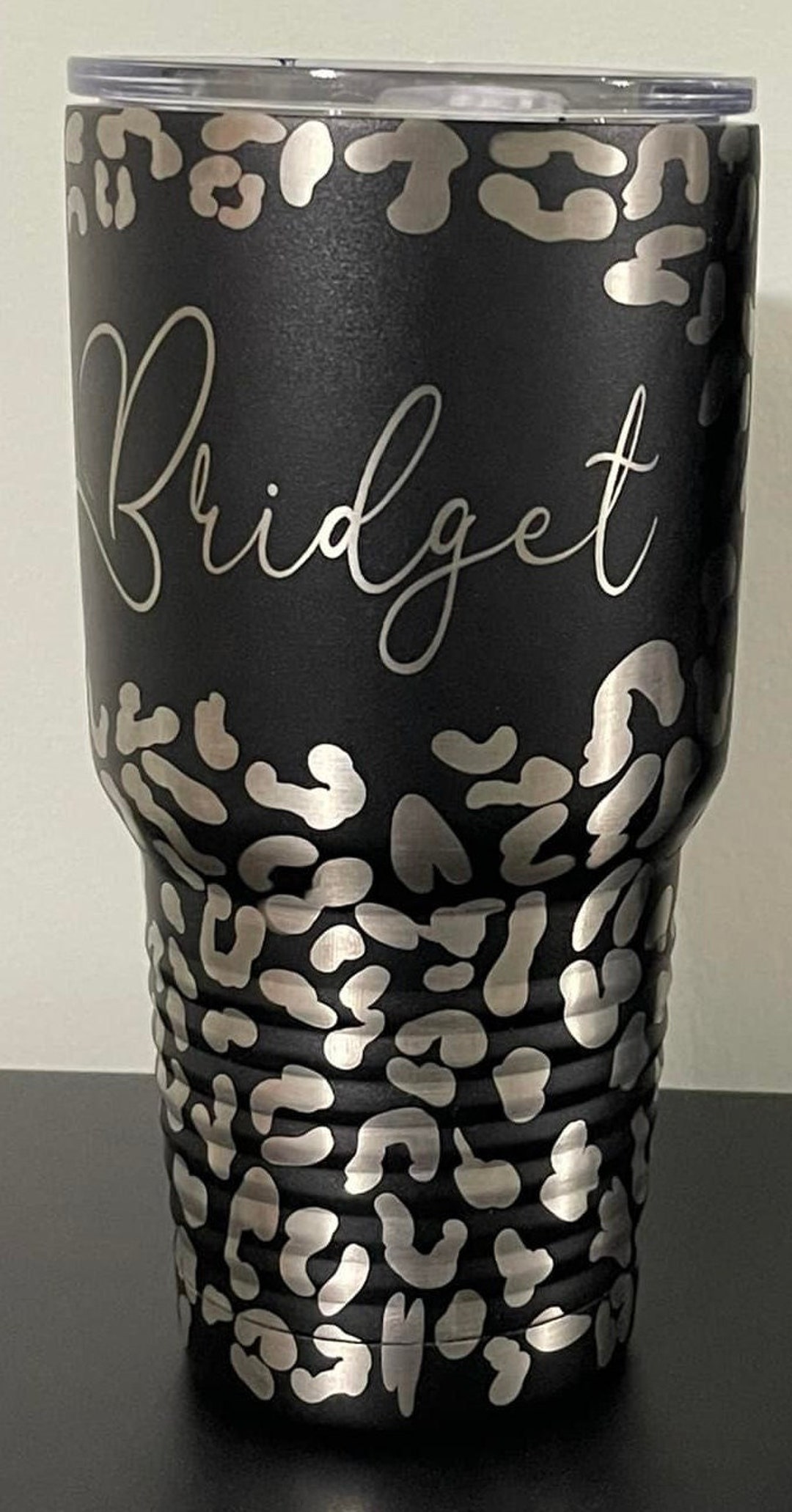 Custom Engraved 30 Oz Cheetah Print Tumbler - Etsy