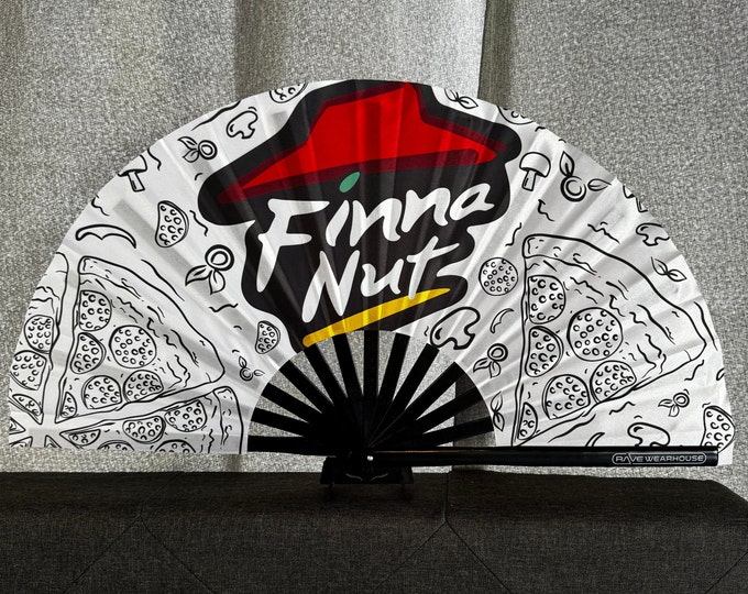 Finna Nut *NEW* - Large Rave Hand Fan - Etsy