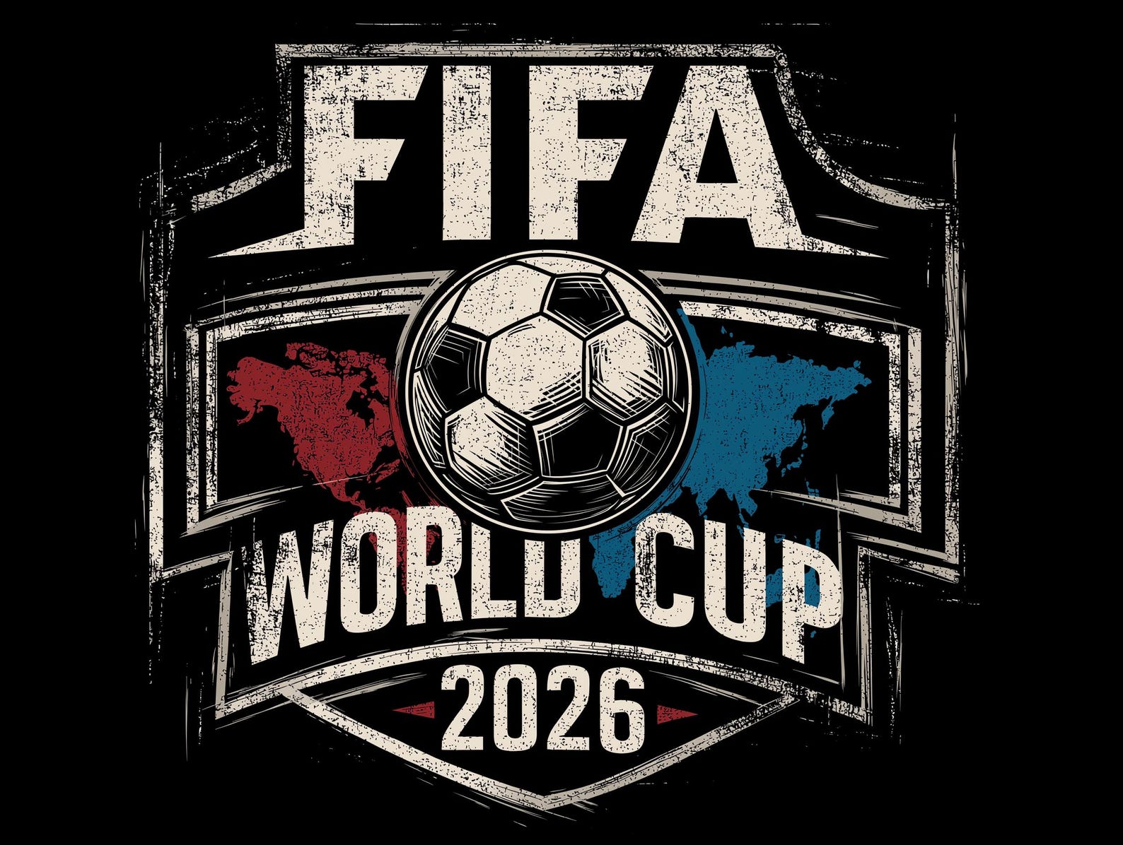 FIFA 2026 World Cup Soccer Digital Download, Print on Demand, PNG File ...