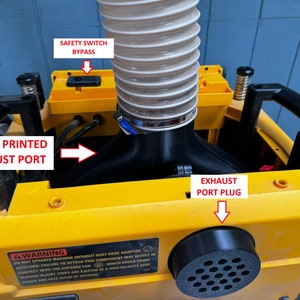 Dewalt DW735 Planer Dust Collection Upgrade – High-flow Clog-free ...