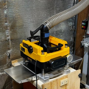 Dewalt DW735 Planer Dust Collection Upgrade – High-flow Clog-free ...