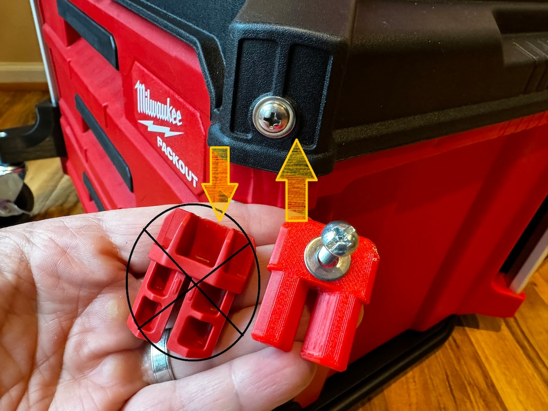 Milwaukee Packout Drawer Rail Caps - Etsy