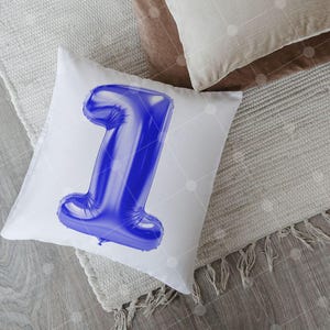 Happy Blue Doodle Alphabet PNG: Balloon Font, Birthday Party Clipart ...