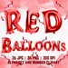 Red Foil Balloon Alphabet and Number Clipart Bundle, AZ Clipart Png ...