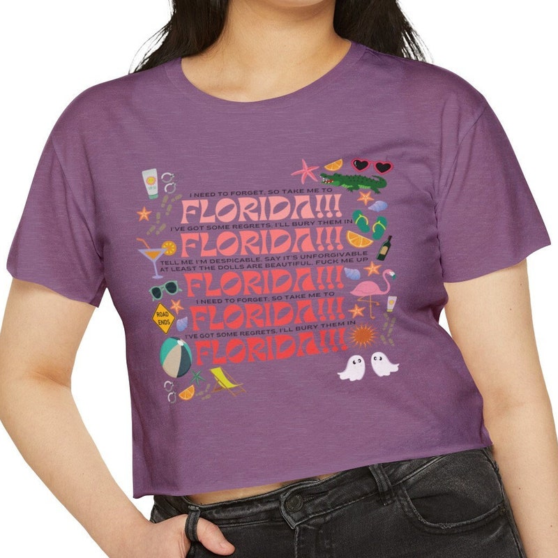 Florida Crop Top - Etsy