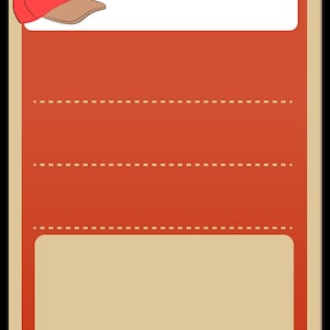 Baseball Card Template Digital Image Download - Etsy