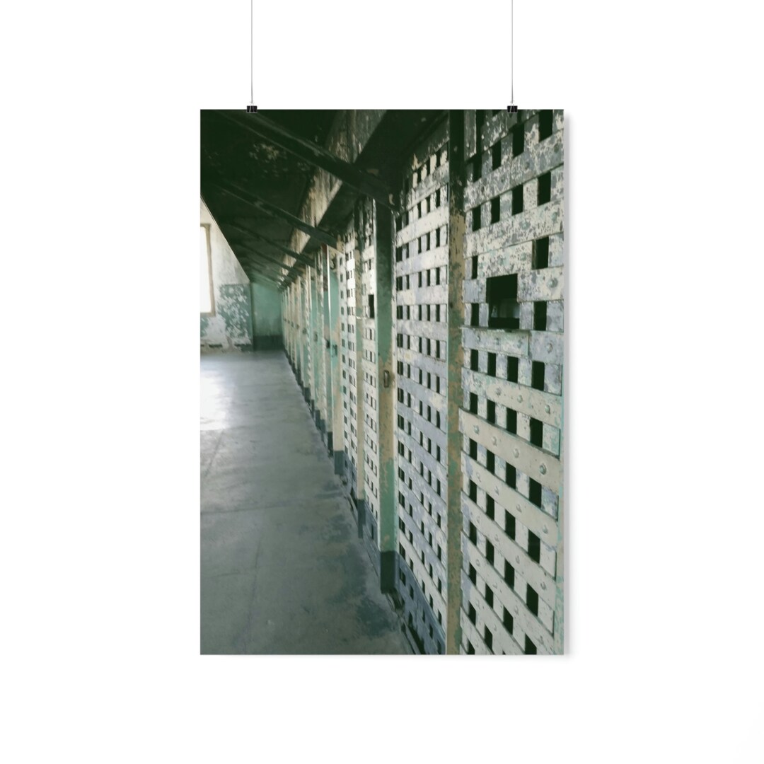 Old Vintage Penitentiary Prison Cells Art Wall Decor Poster - Etsy