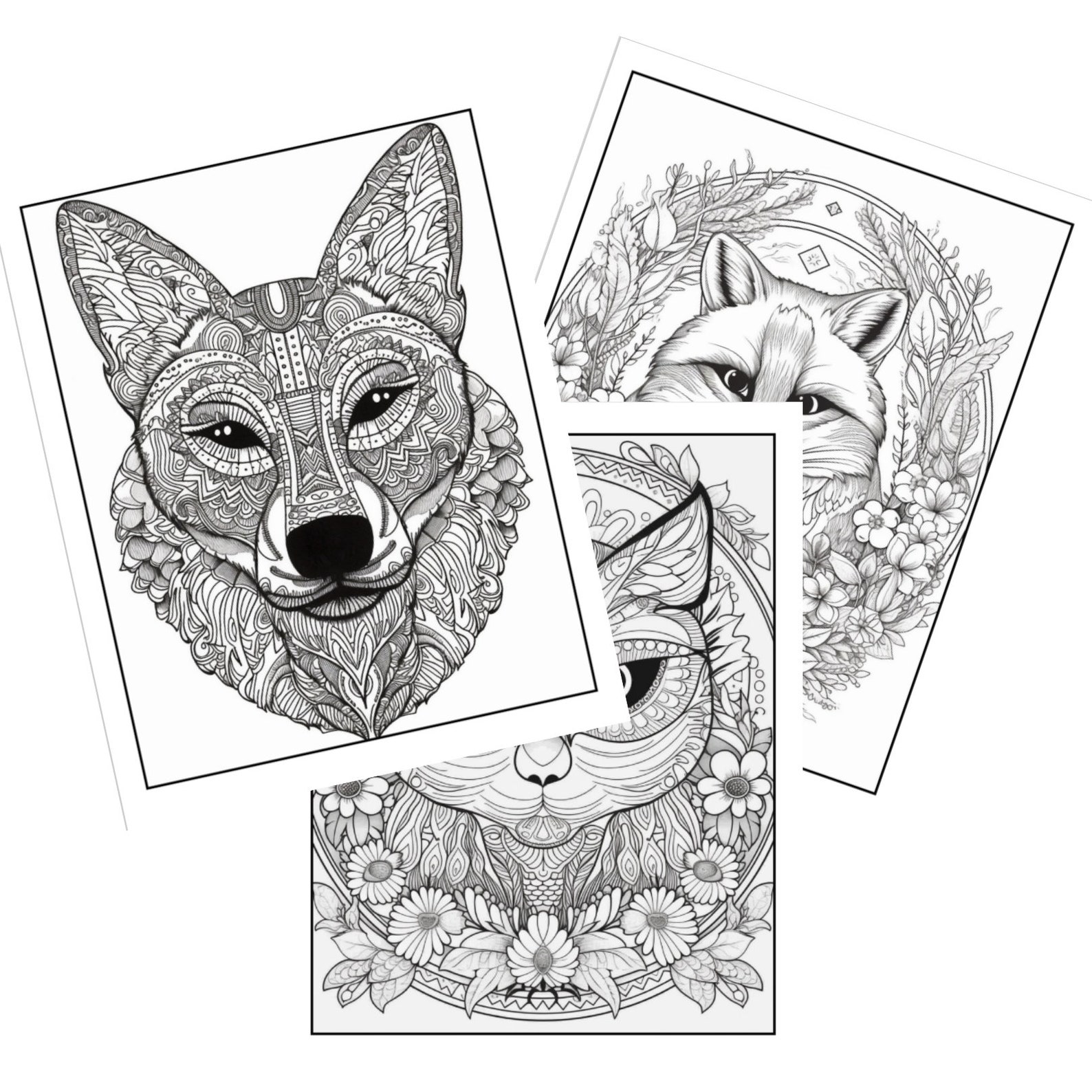 Mandala Coloring Pages Digital Instant Print Kids Teens Adults - Etsy