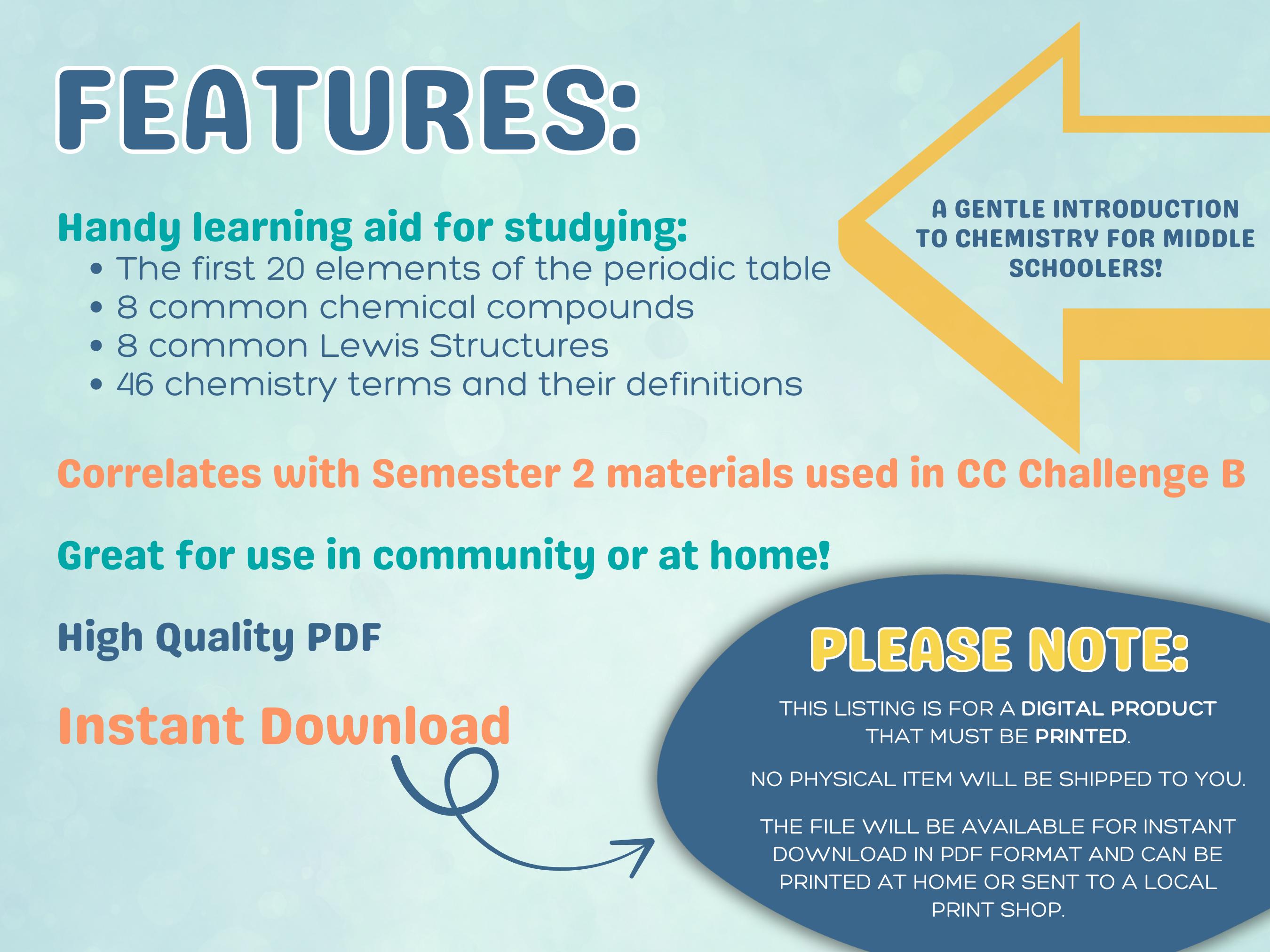 CC Challenge B, CC Atomos Flashcards, Discovering Atomos Flashcards ...