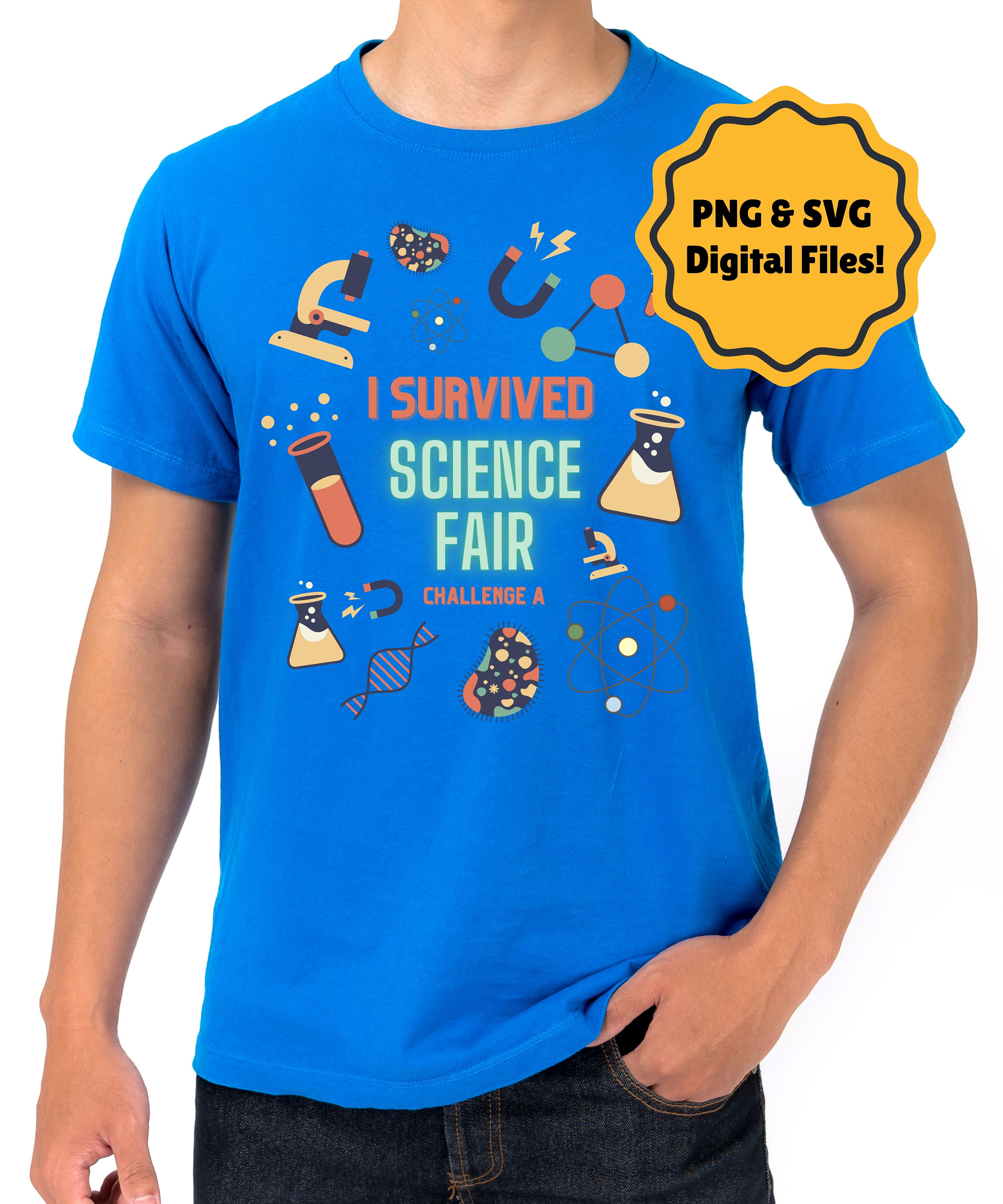 I Survived Science Fair - PNG & SVG Files, Classical Conversations, CC ...
