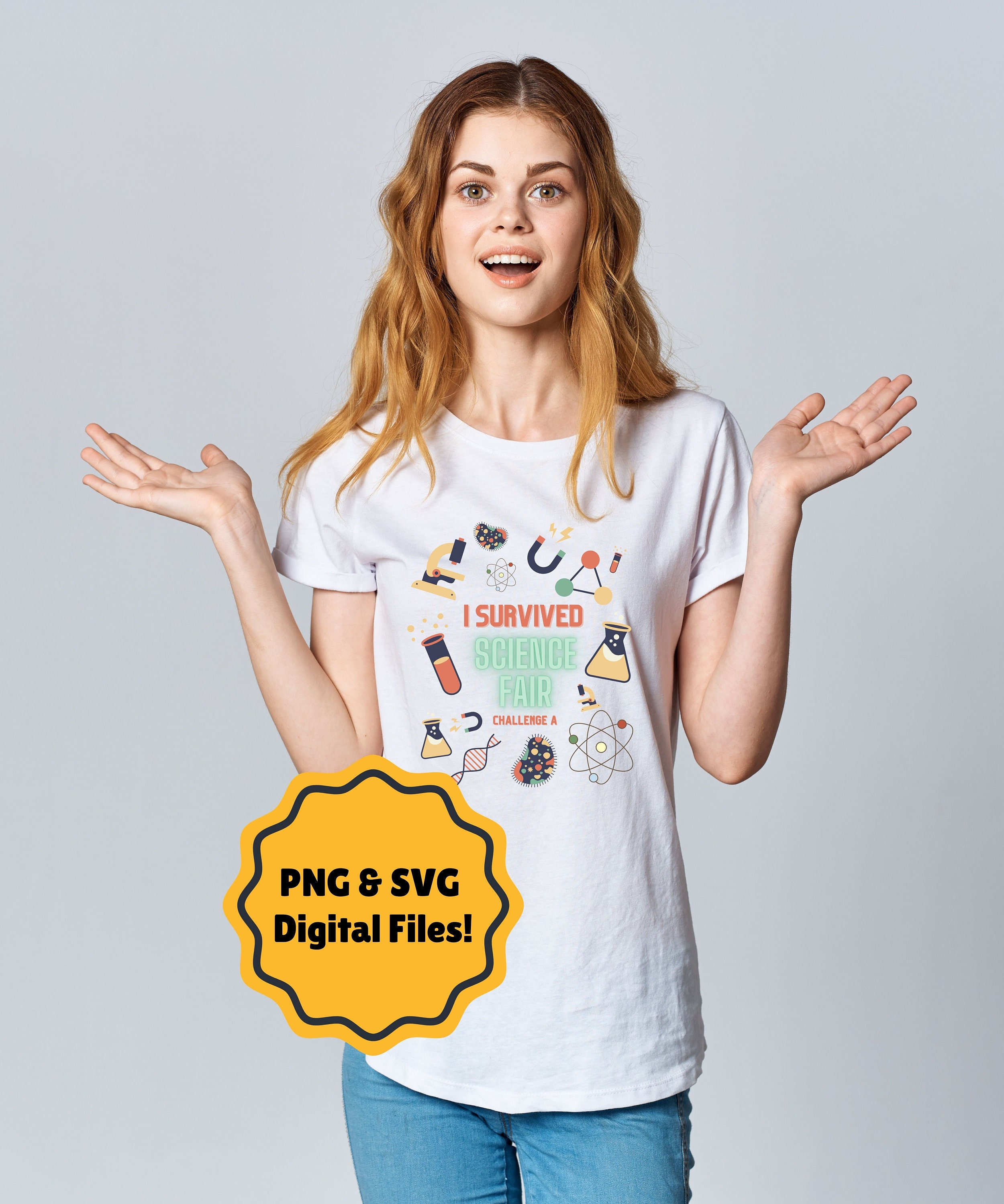 I Survived Science Fair - PNG & SVG Files, Classical Conversations, CC ...