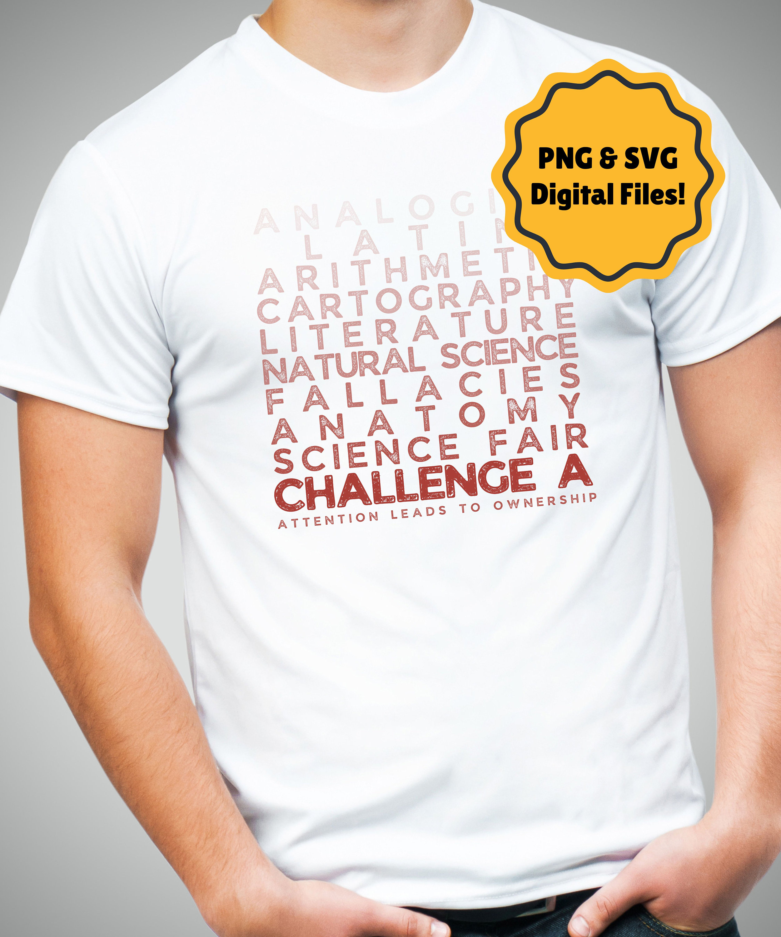 Challenge A Graphic PNG and SVG Files for Shirts, Bags, Mugs, Gifts 8 ...