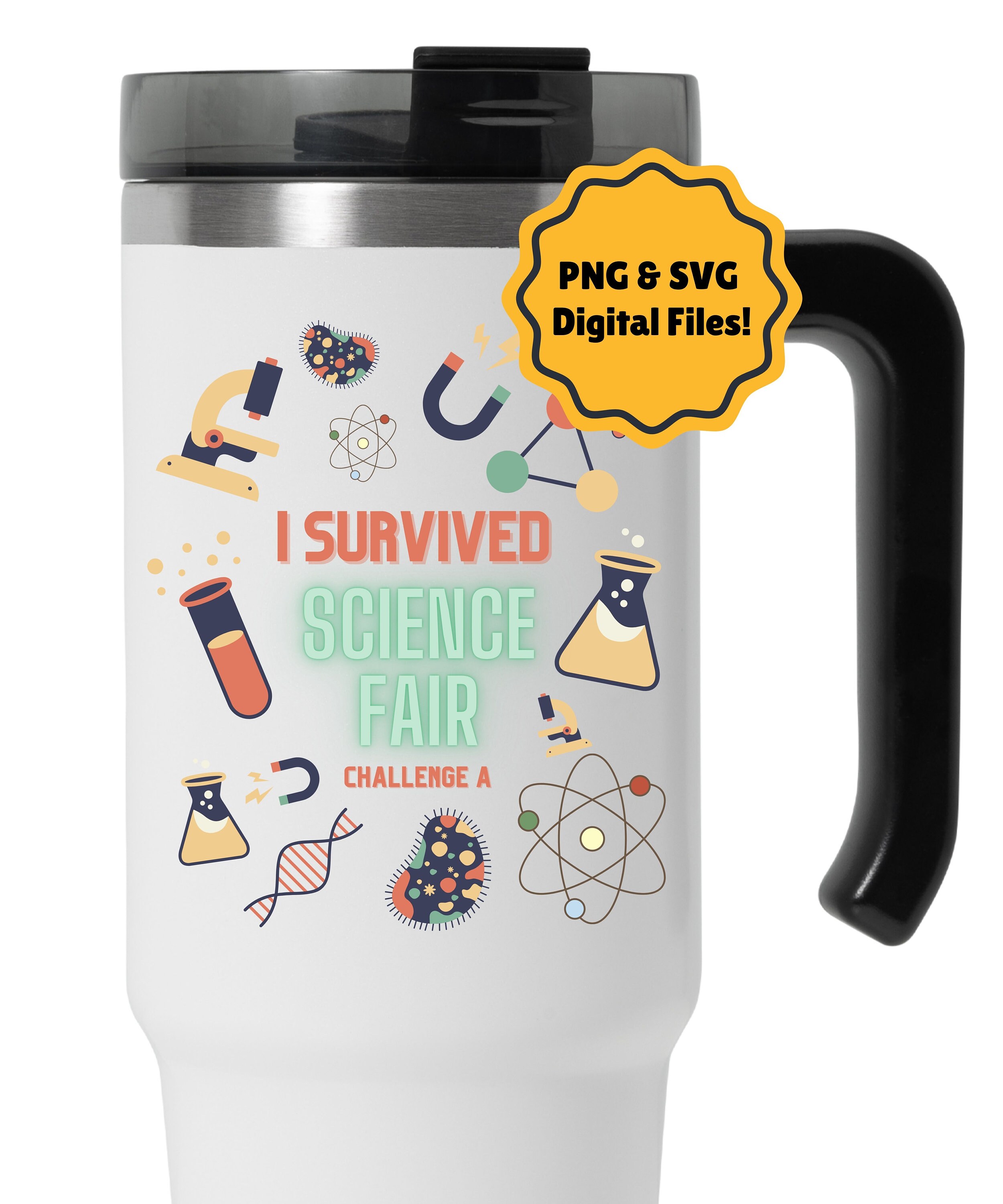 I Survived Science Fair - PNG & SVG Files, Classical Conversations, CC ...