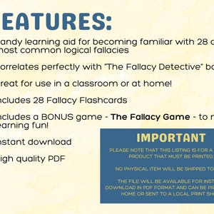 CC Challenge A Fallacy Flashcards and Game - the Fallacy Detective ...