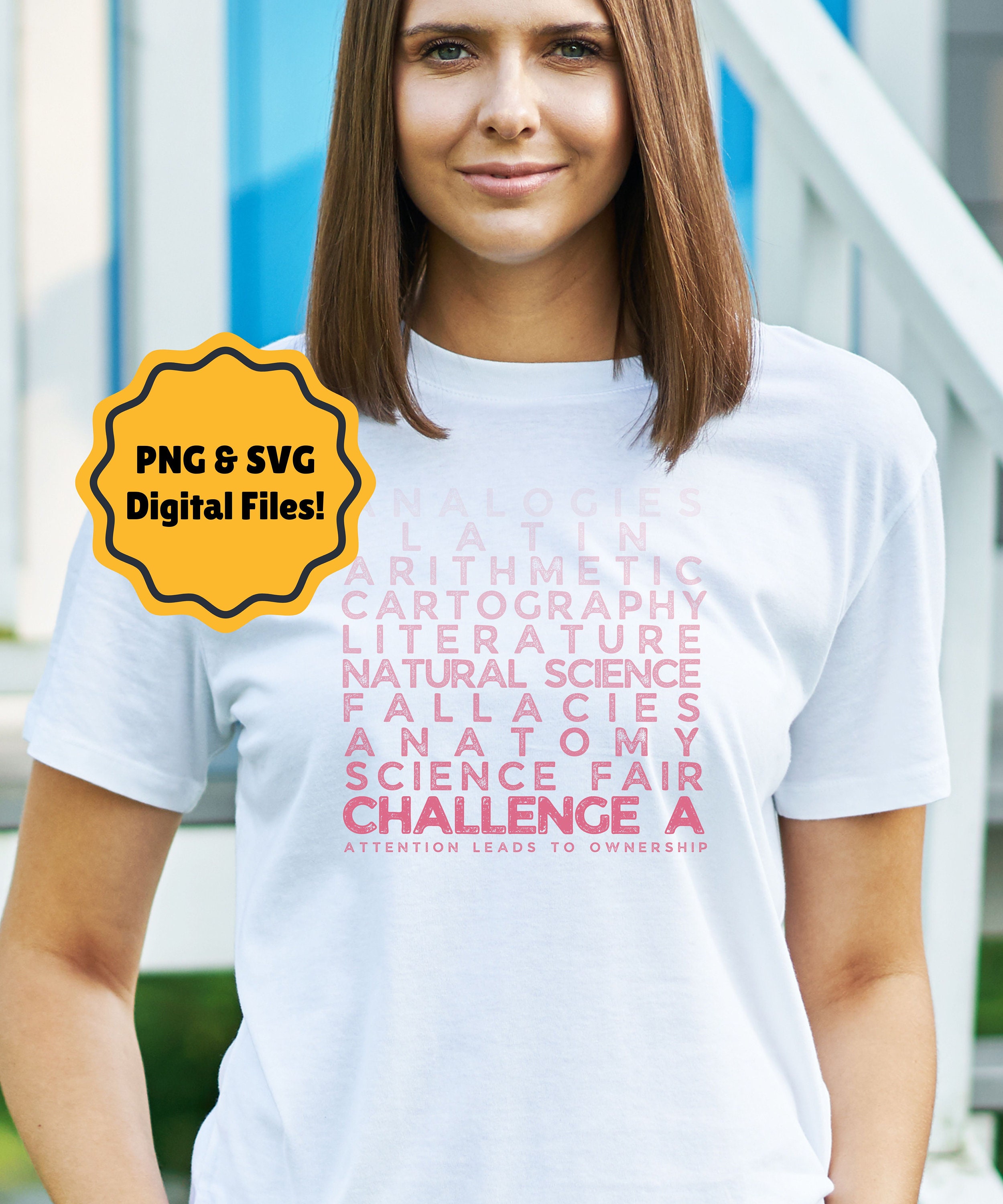 Challenge A Graphic PNG and SVG Files for Shirts, Bags, Mugs, Gifts 8 ...