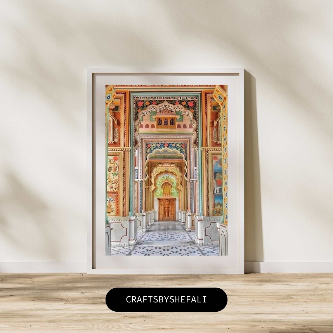 Jaipur Patrika Gate Print, Indian Palace Wall Art (digital Download) - Etsy