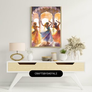 Indian Folk Art, Indian Dancing Art, Indian Painting, Indian Wall Art ...