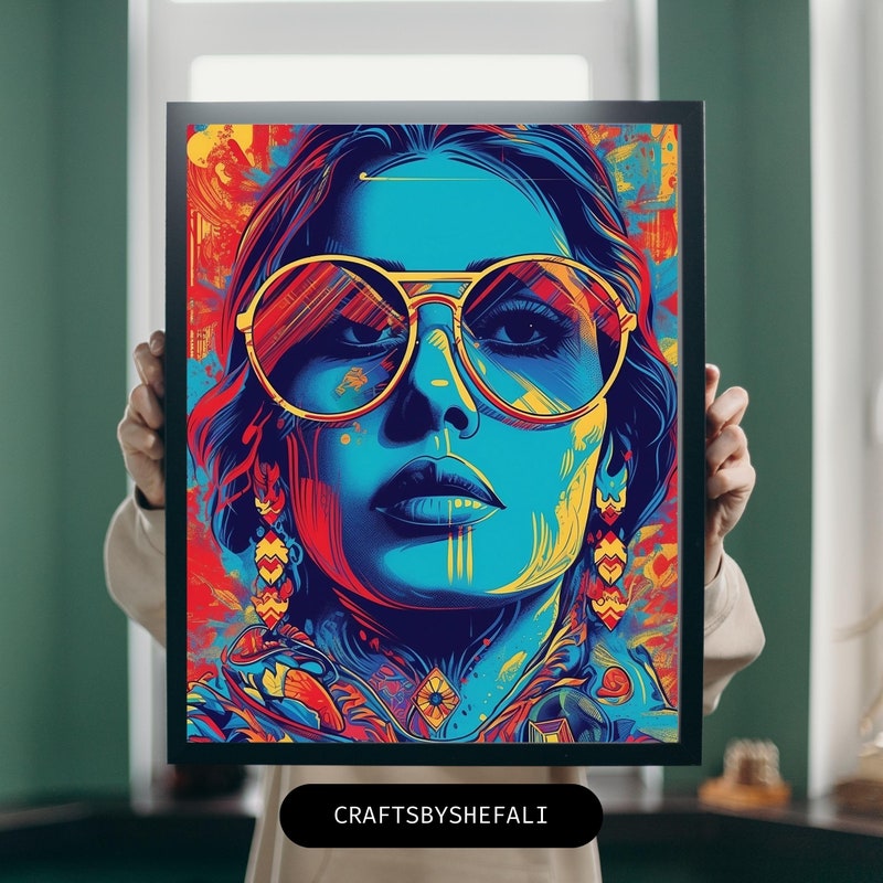 Modern Pop Art Print - Etsy