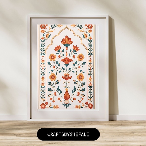 Indian Desi Wall Art Print Poster Indian Food Stall, Indian Pop Art ...