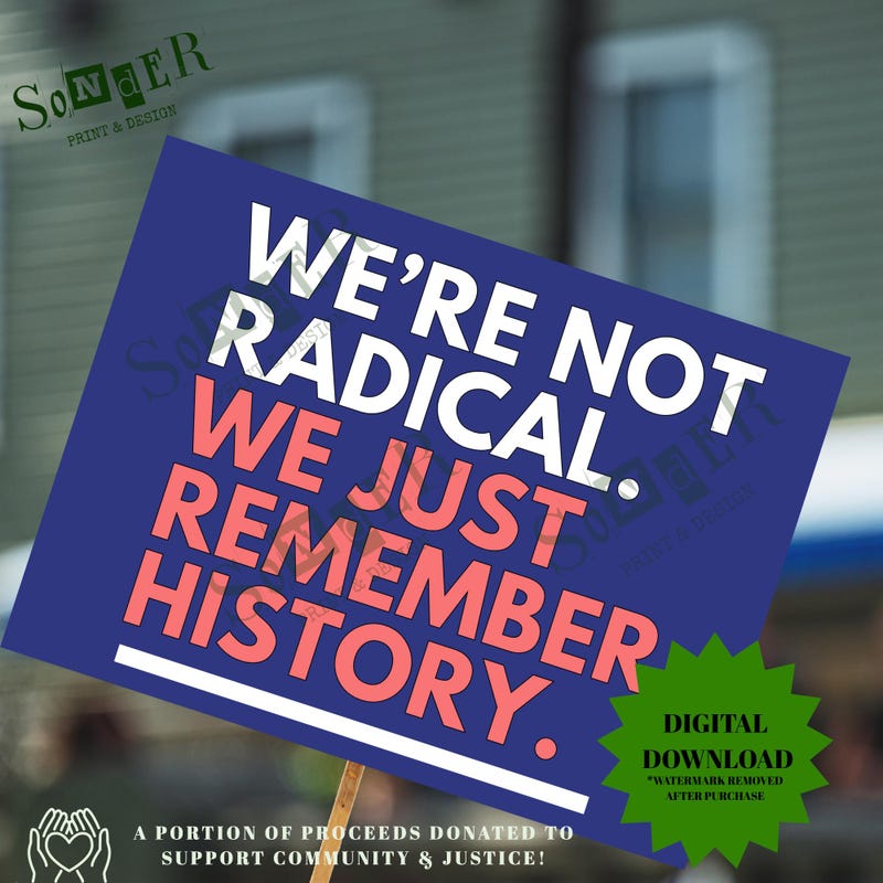 Printable Protest Signs - Etsy