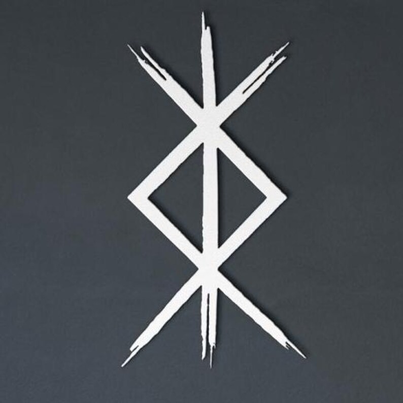 Norse Celtic Protection Symbol: Rustic Steel Farmhouse Wall Decor - Etsy