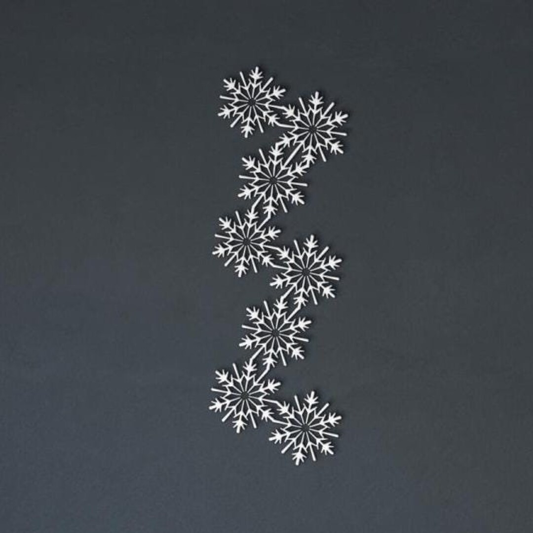 Snowflake Large Indoor/outdoor Metal Heirloom Christmas Decoration ...