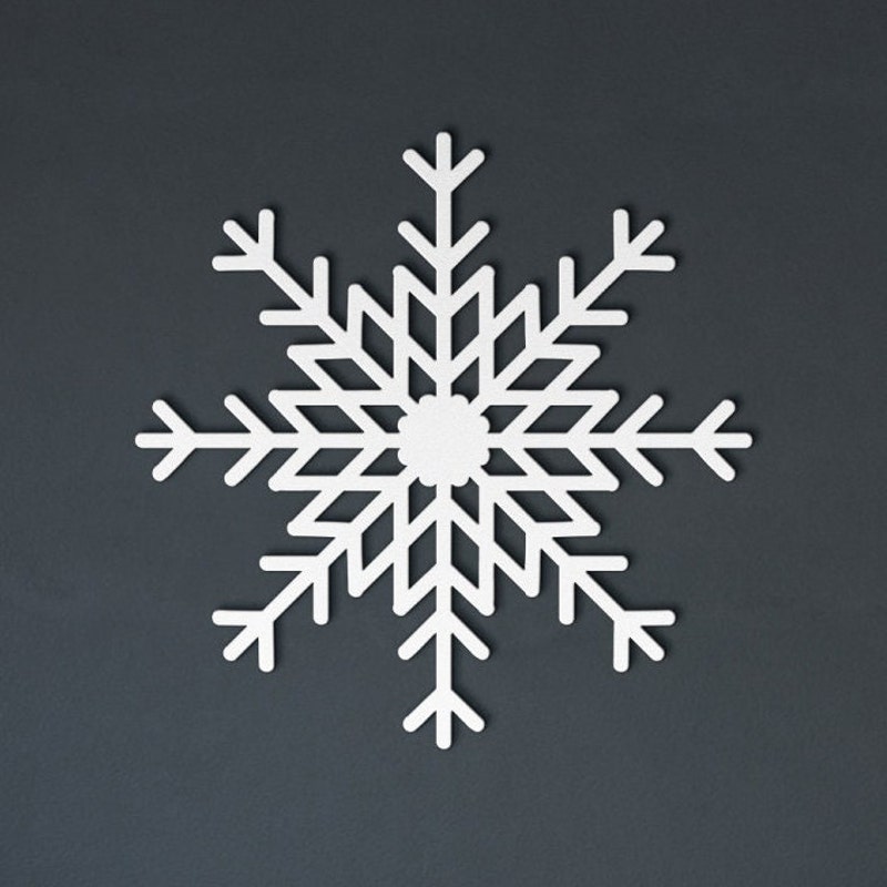 Snowflake Wreath - Etsy