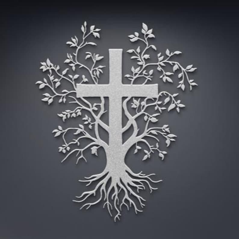 Faith-based Tree of Life Cross – Meaningful Christian Wall Decor Gift ...