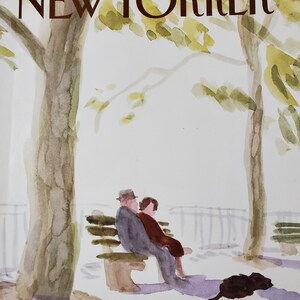 Vintage New Yorker Magazine (cover Only) March 23, 1981 Robert ...