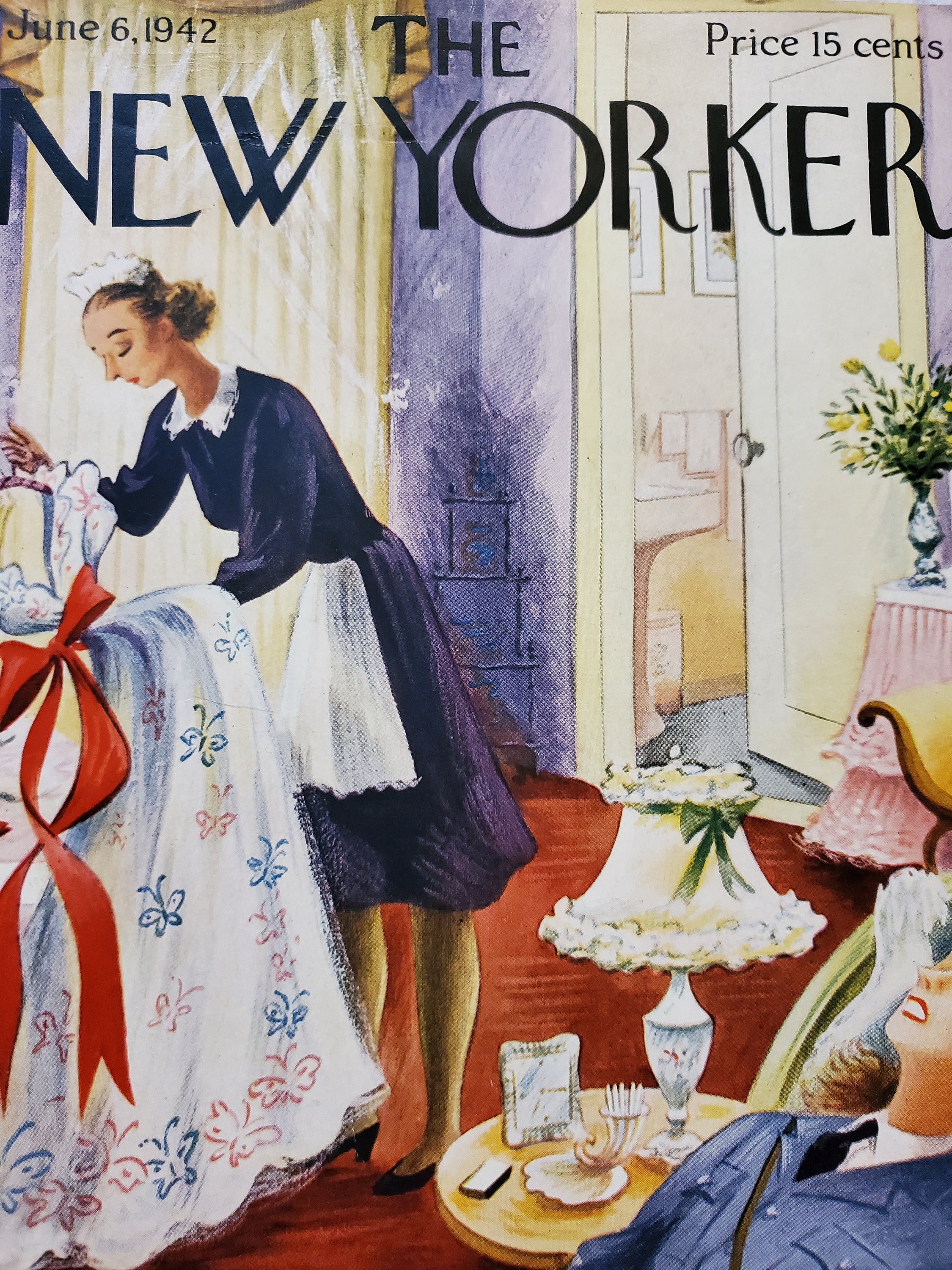 Vintage New Yorker Magazine (COVER ONLY) June 6, 1942 Constantin Alajalov Cover Art - Etsy