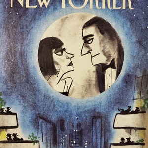 Vintage New Yorker Magazine cover Only October 2 1989 - Etsy