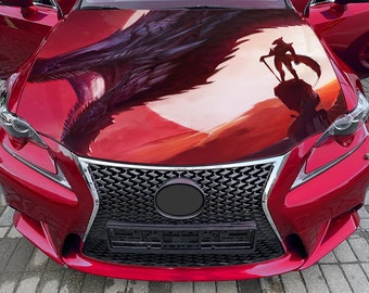 Car Hood Wrap Spider-man Vinyl Sticker Full Color Custom Decal - Etsy