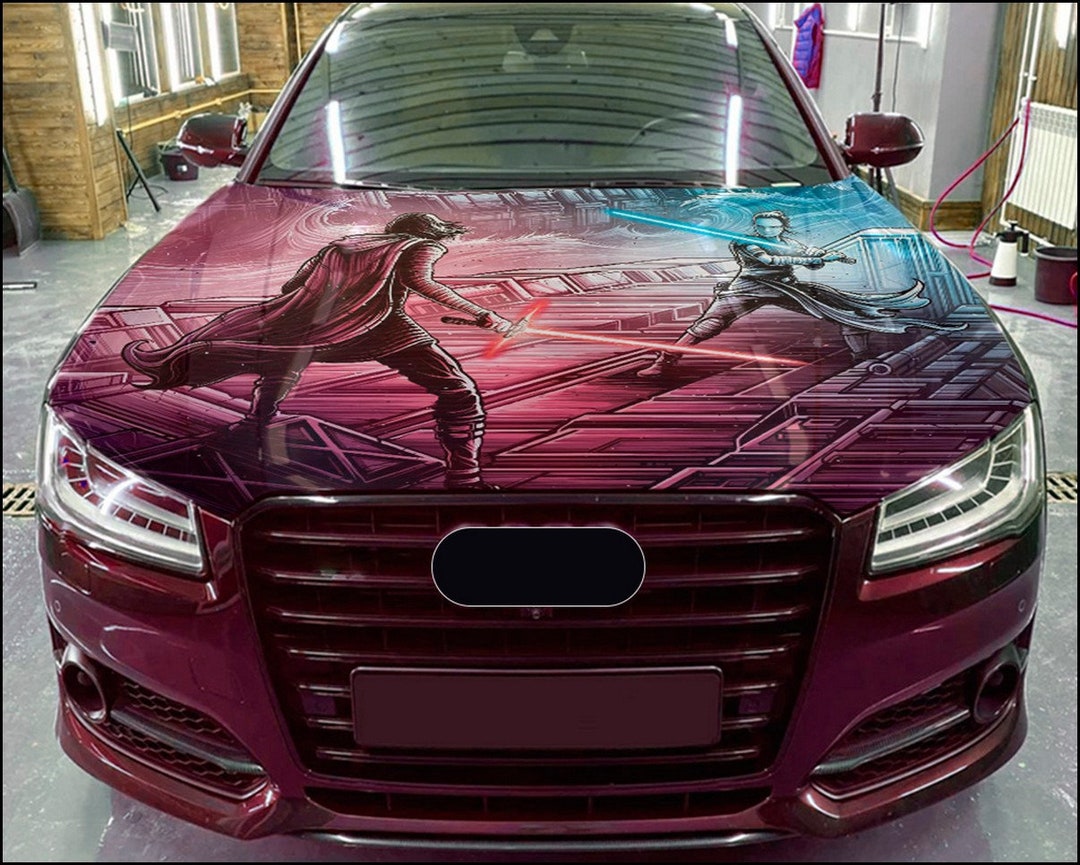 Car Hood Wrap Star Wars Vinyl Sticker Full Color Custom Decal Fit Any ...