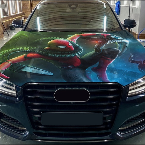 Spiderman Wrap Car - Etsy