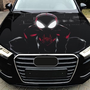 Car Hood Wrap Spider-man Vinyl Sticker Full Color Superhero Decal #8 ...