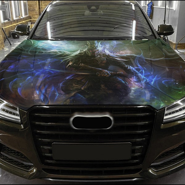 Hood Wrap Decal - Etsy