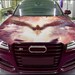 Car Hood Wrap Angel Vinyl Sticker Full Color Custom Decal Fit Any Car ...
