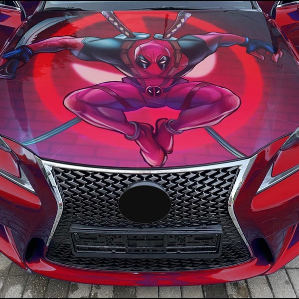 Deadpool Car Wrap - Etsy