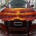 Car Hood Wrap Phoenix Vinyl Sticker Full Color Custom Decal Fit Any Car ...