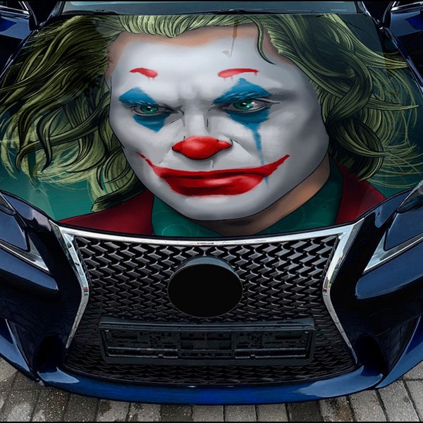 Joker Car Wrap - Shop Online - Etsy