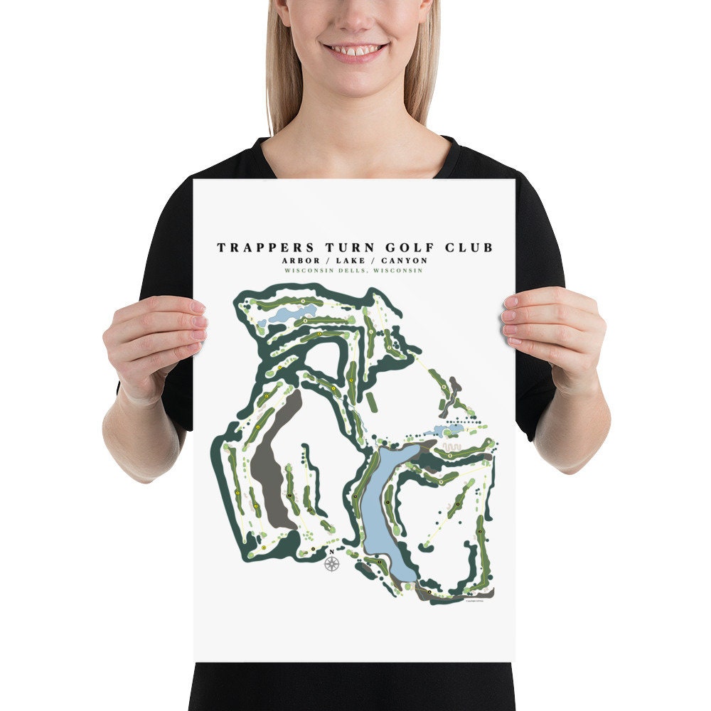 Trappers Turn Golf Club, Arbor/lake/canyon, Wisconsin Dells, Wisconsin ...